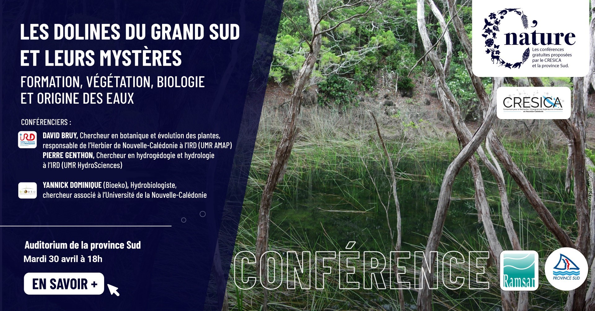 C'Nature : Les dolines du Grand Sud et leurs mystères - formation ...